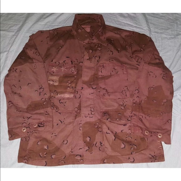 nato | Jackets & Coats | Nato Desert Camo Field Jacket Army Mediumshort ...